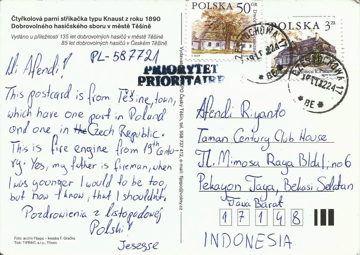 affendy: Postcard from Poland - Polska