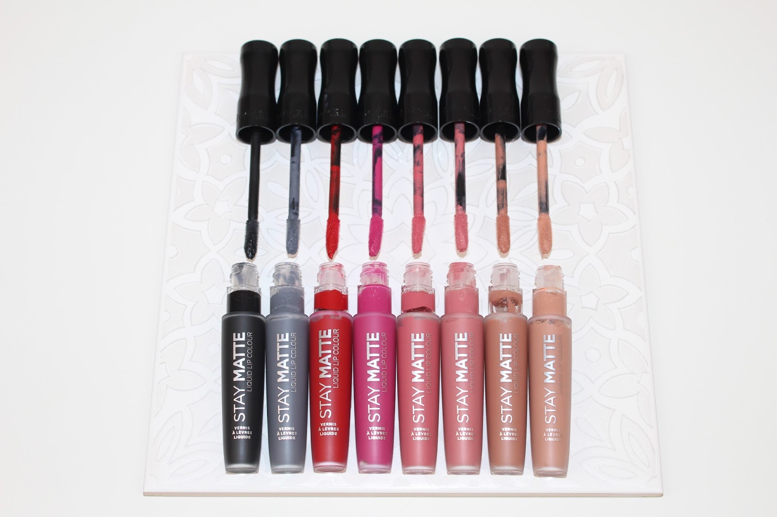 Rimmel Stay Matte Liquid Lipstick Swatches, Review and Photo's | Pink ...