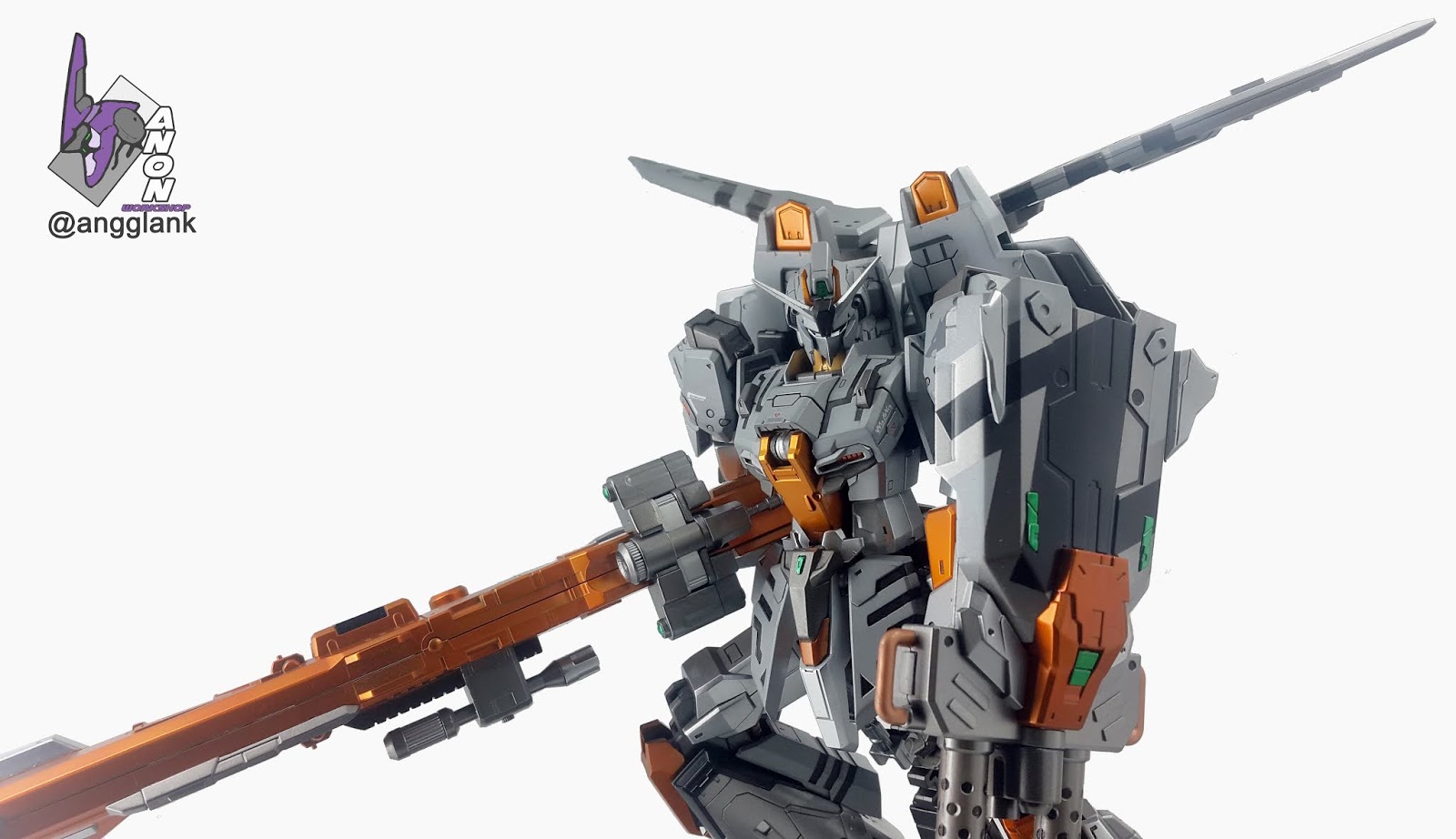 Painted Build: MG 1/100 MSZ-006-3B Zeta Gundam 3B Type [Gray Zeta]