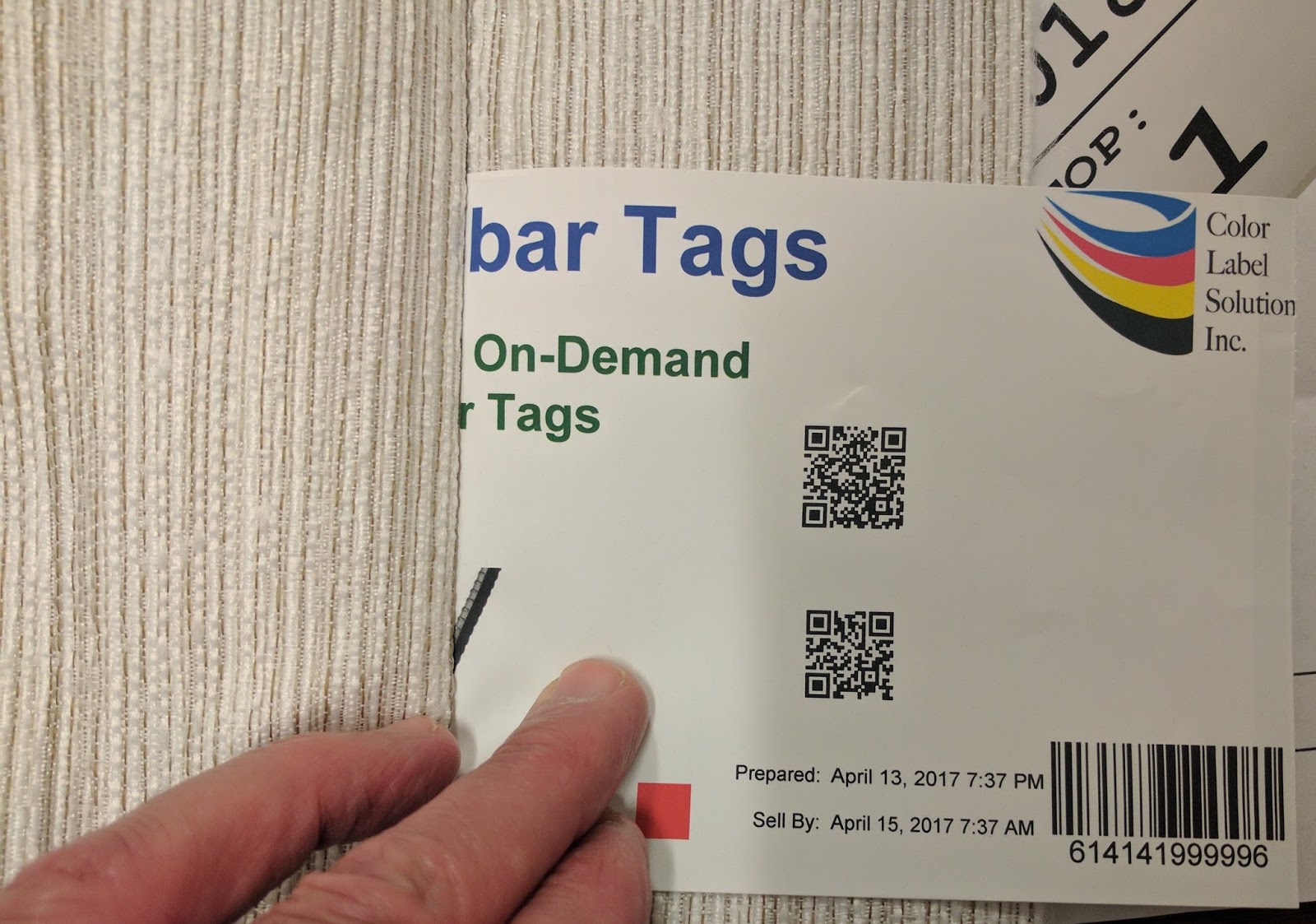 On-Demand Color Mattress Tags-Labels | Packaging Materials | Packaging ...