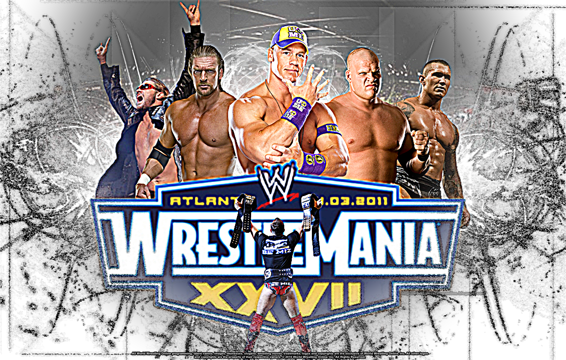 WWE Hot Wallpapers: Wwe Wrestlemania 27 Wallpaper