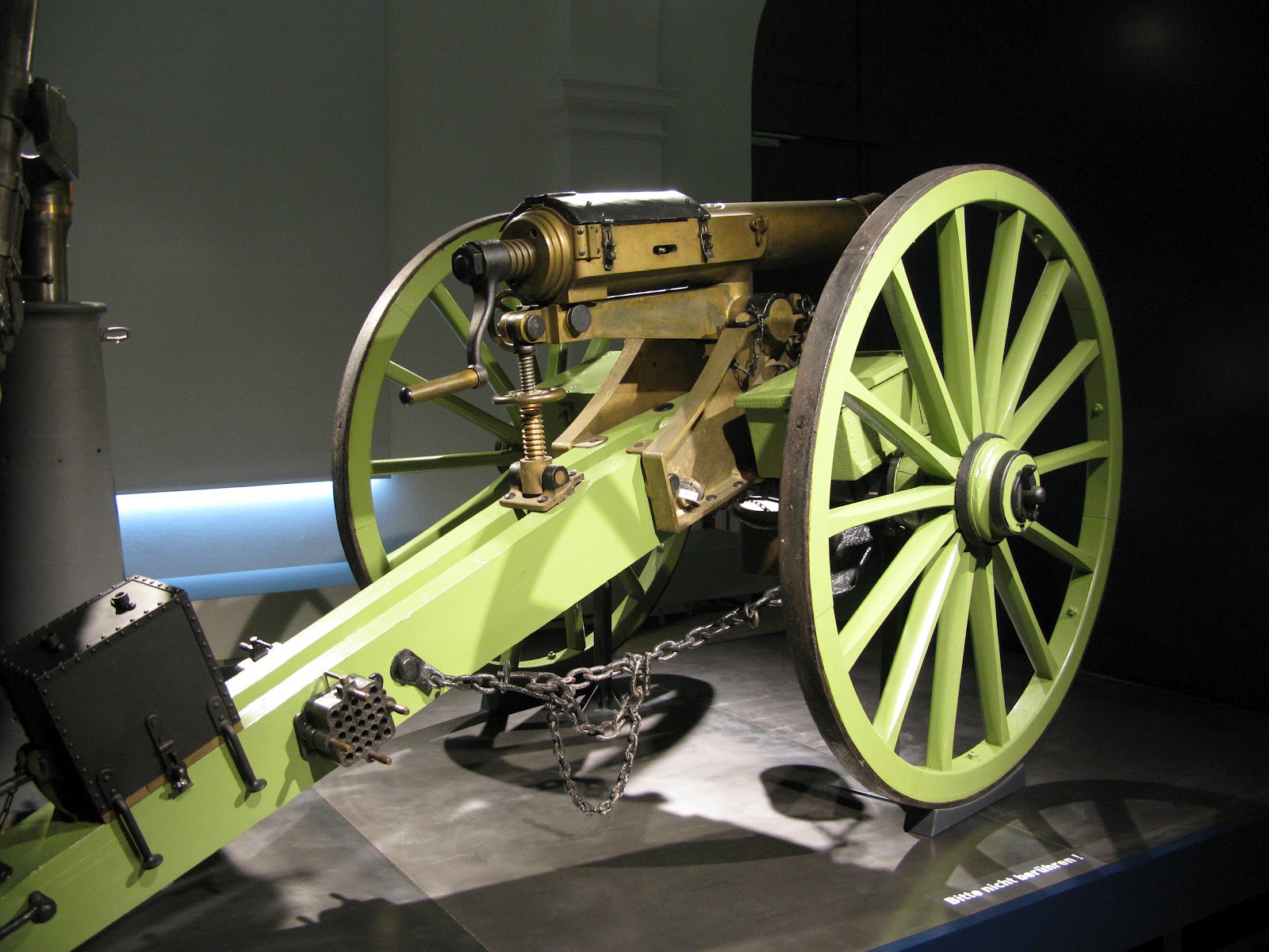 VaubanToMaginot: Reffye Mitrailleuse, Dresden Museum