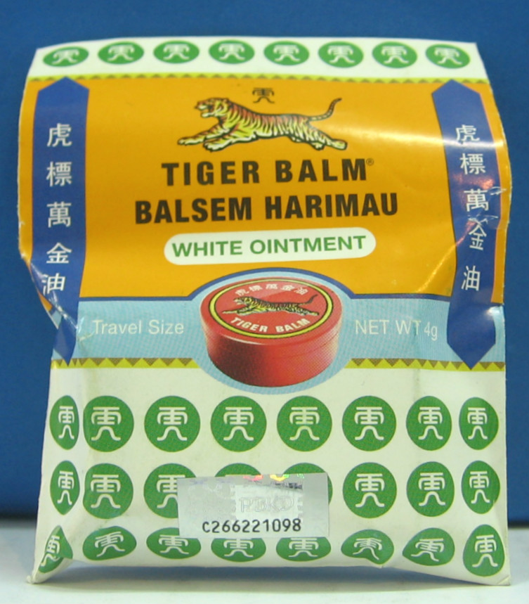 Pharmacy OTC:TIGER BALM at very low price in Wellcare Shop, Penang.