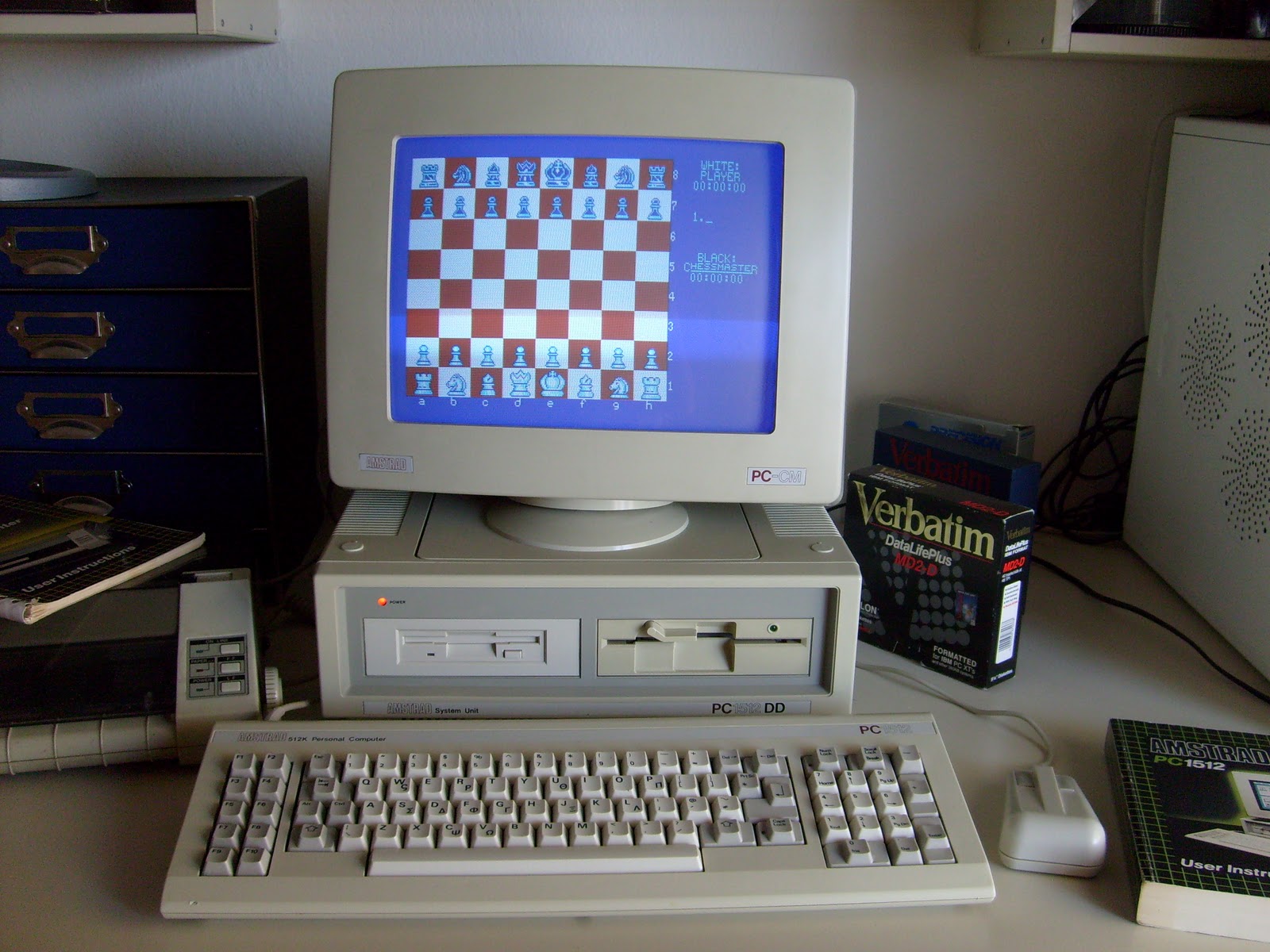 80s bits: AMSTRAD PC 1512 CM (Colour Monitor)
