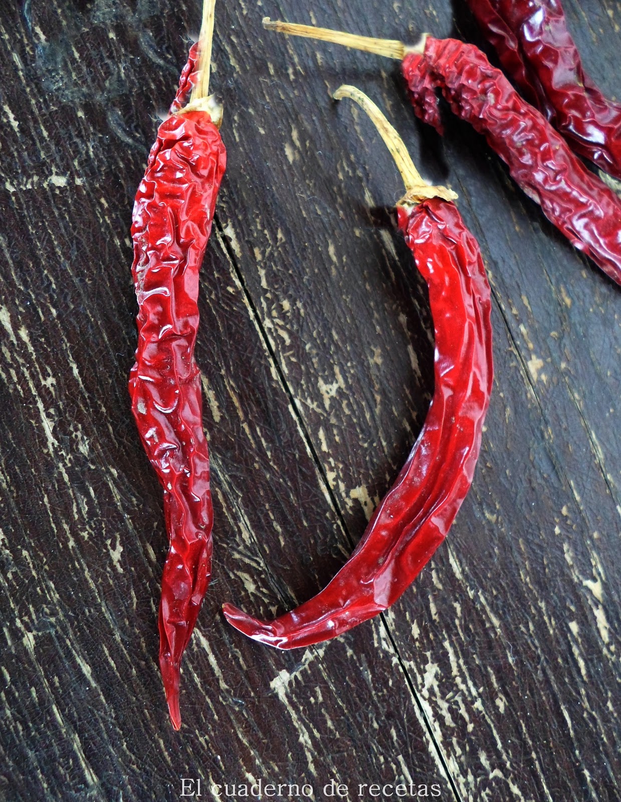 El cuaderno de recetas