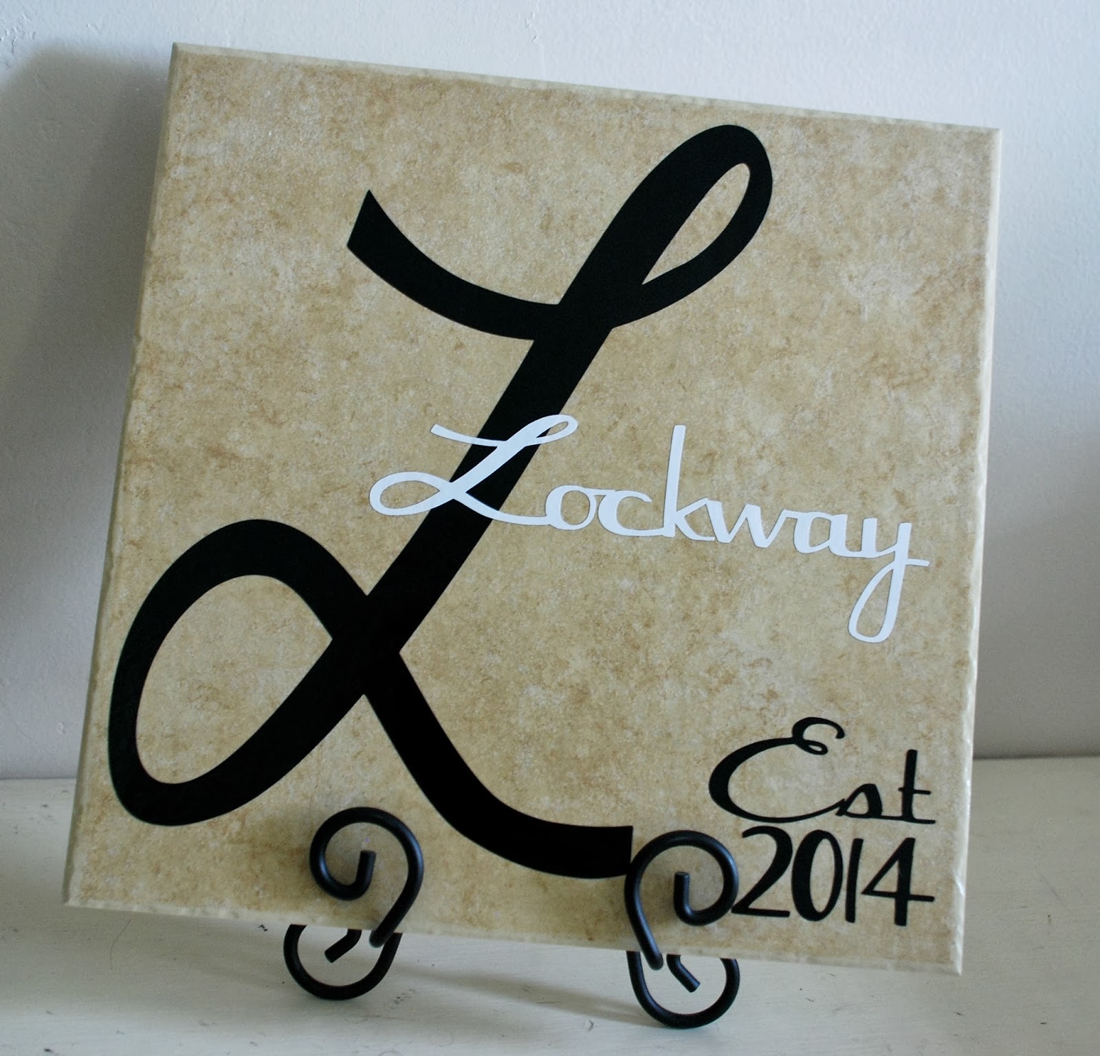 Snippets Of Creations: DIY Name Tile