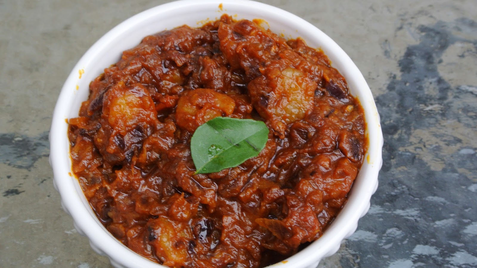 Praba's yummy experiments: Era Thokku / Prawn Thokku / Shrimp Thokku