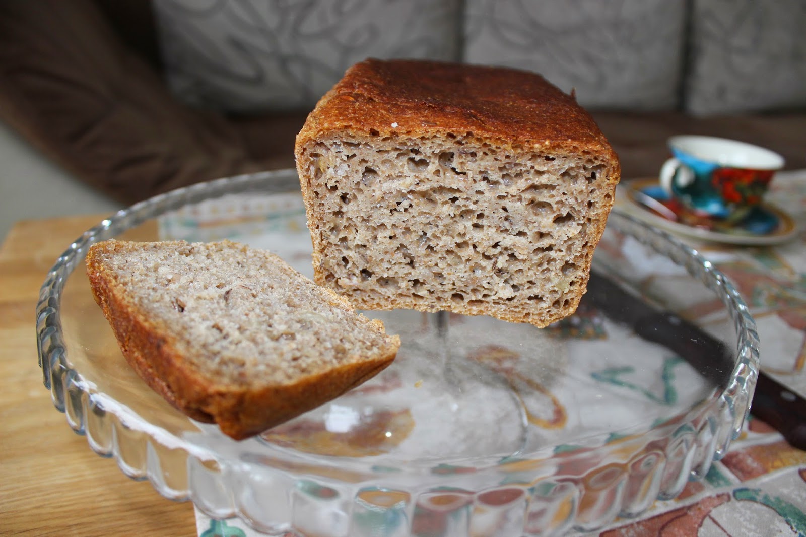 ..su Karamele..: Naminė raugo duona