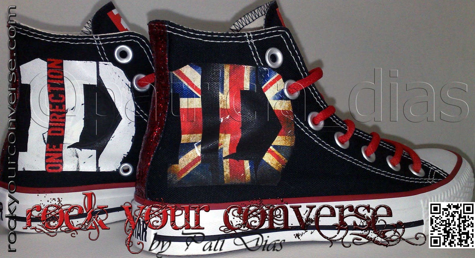 Converse All Star Customizado - Rock Your Converse!: One Direction - 1D
