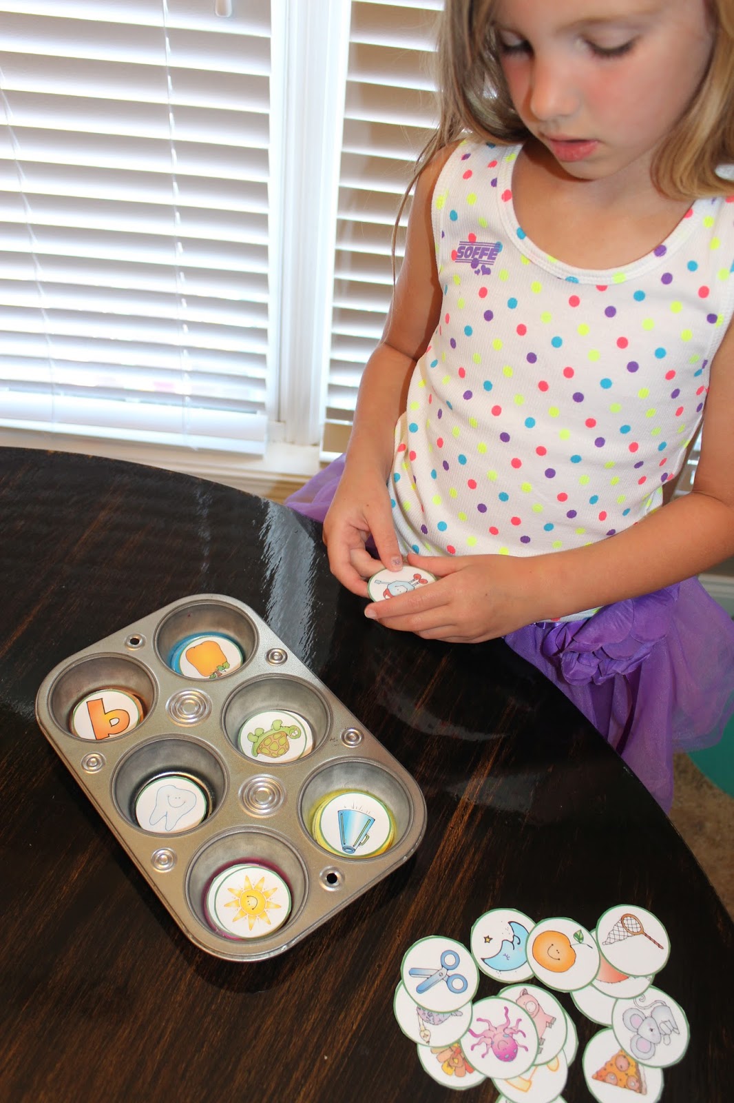 Mrs. Lee's Kindergarten: Muffin Tin Learning Games