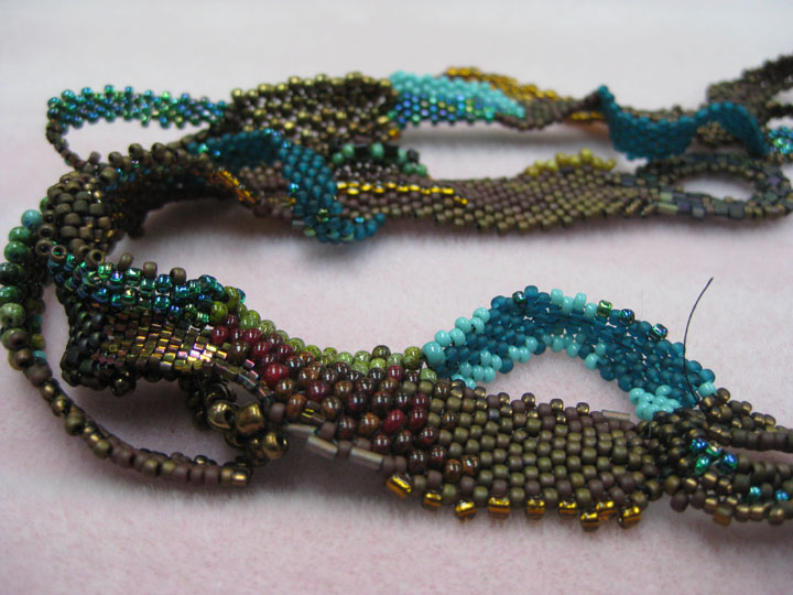 Bead Street Online: Freeform Peyote Class - 1st Day