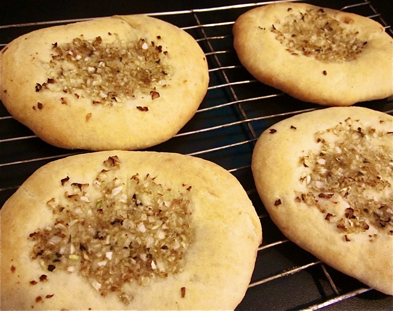 Popo's River: Norwegian pancake and Syrian flat bread