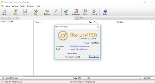 Saymoo007: PowerISO 7.2 + Activation [Latest]