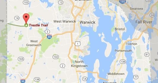 Rich's PedalPoint: Railroad Valuation Maps - Trestle Trail, RI