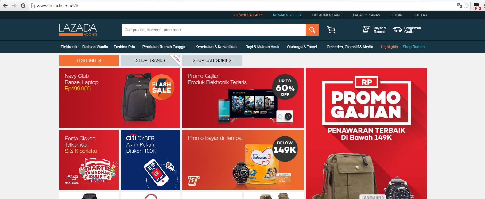 The Moodbooster: Review E-commerce Lazada