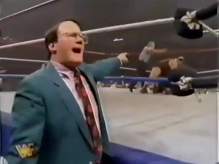 ProWresBlog: WWF Superstars 6/24/1995 - Bam Bam Bigelow vs Mantaur