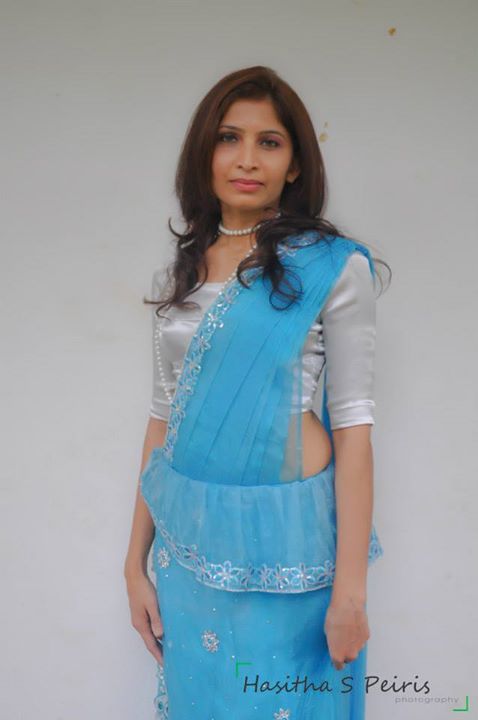 Worked Kandyan Saree - Kandyan Saree Designs