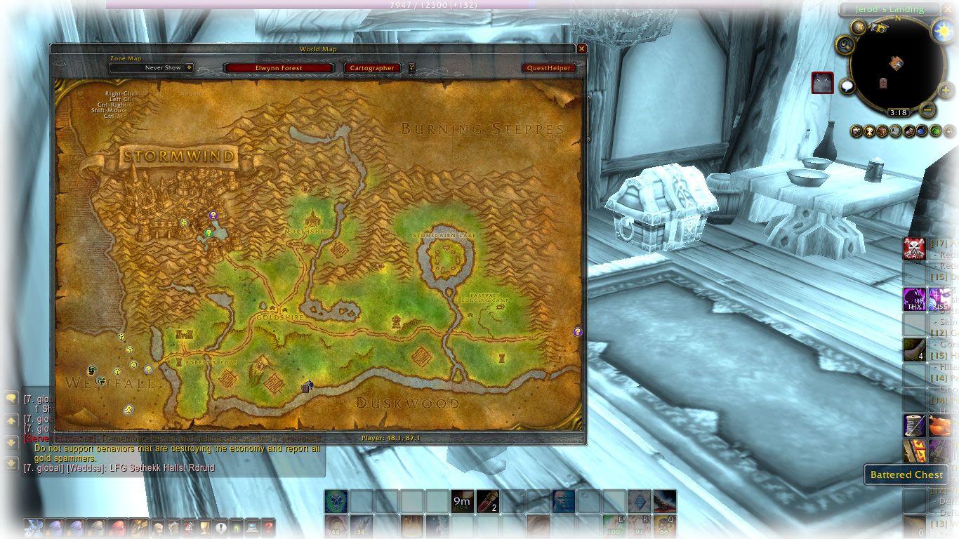771. Сундуки с сокровищами в World Of Warcraft. Элвинский лес. | Блог ...