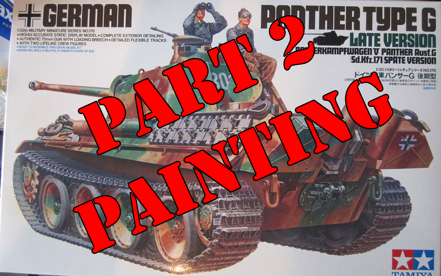 Panzer March!: Panther G - Late Version - Tamiya (35176)