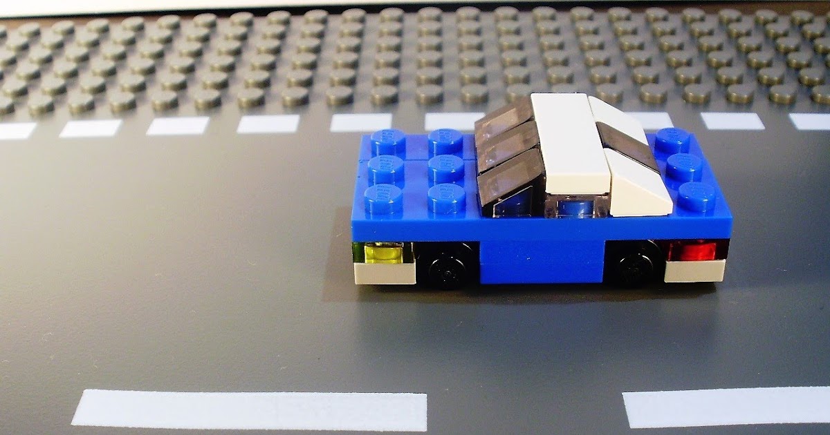 VIVOLEGO: Micro Carro Azul