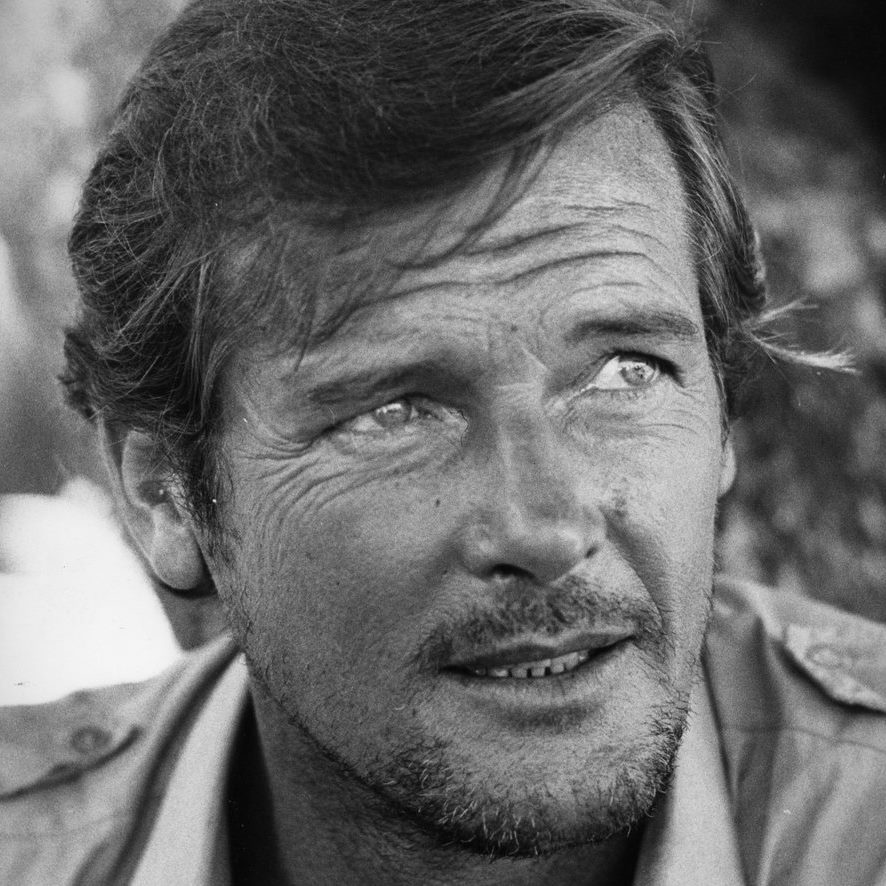 20 FOTOS DE ROGER MOORE - Os Anos Perdidos