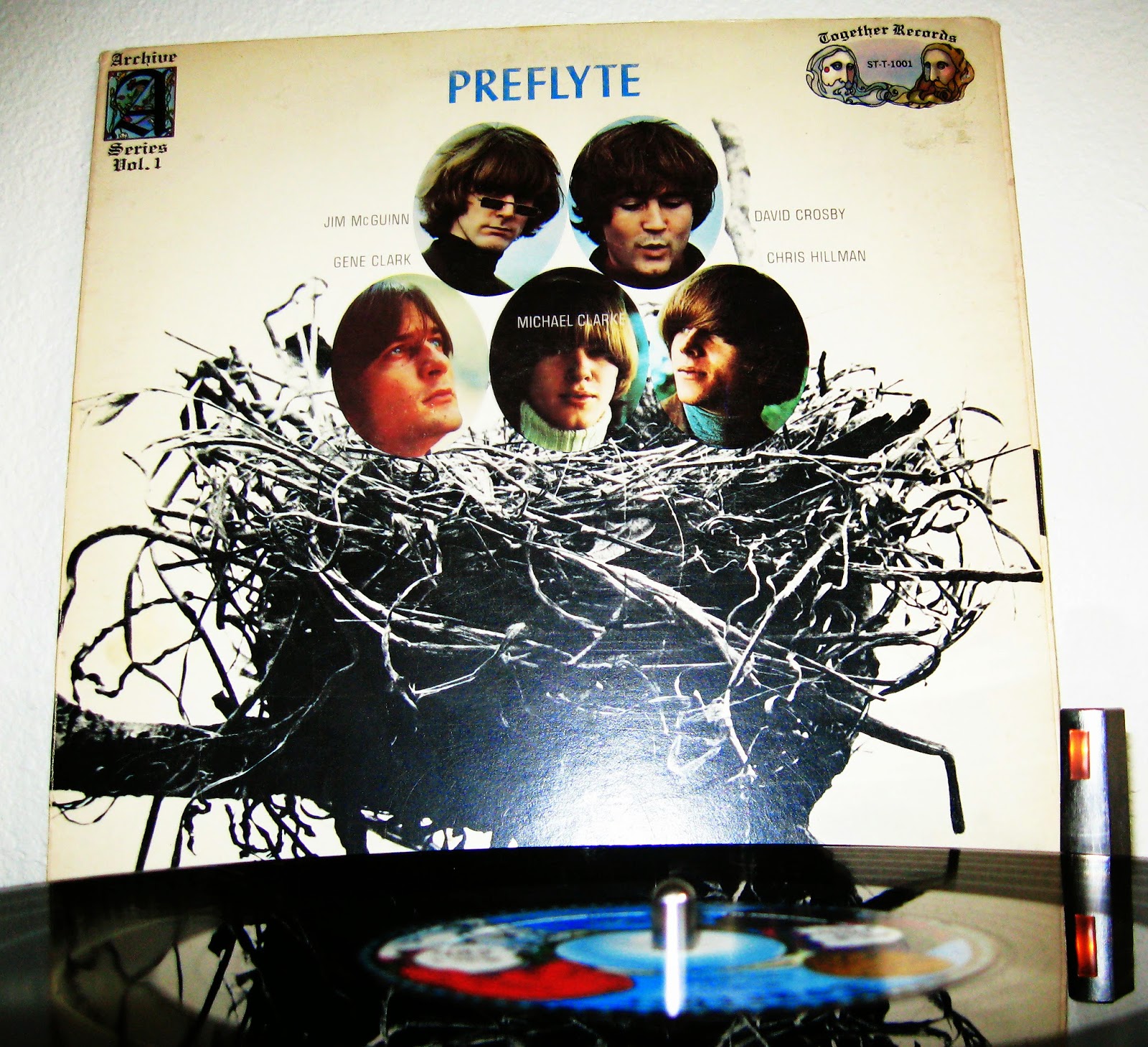 THE ROSE COLORED CORNER: THE BYRDS - PREFLYTE (TOGETHER RECORDS)
