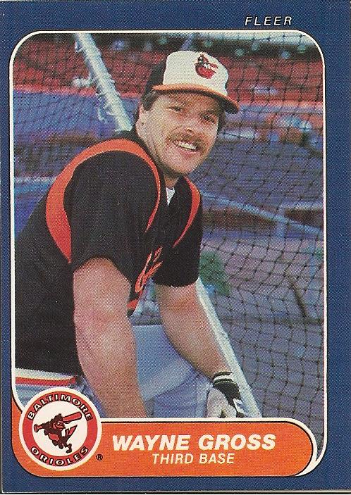 Orioles Card "O" the Day: Wayne Gross, 1986 Fleer #276
