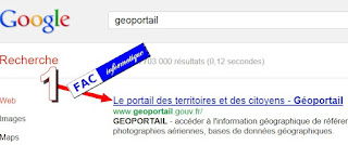 Les cours d'informatique de Patrice: Du changement sur Géoportail