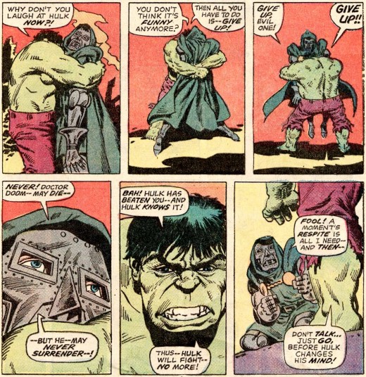 Smash Them All ! ! !: GWWF #14: Hulk vs. Dr. Doom
