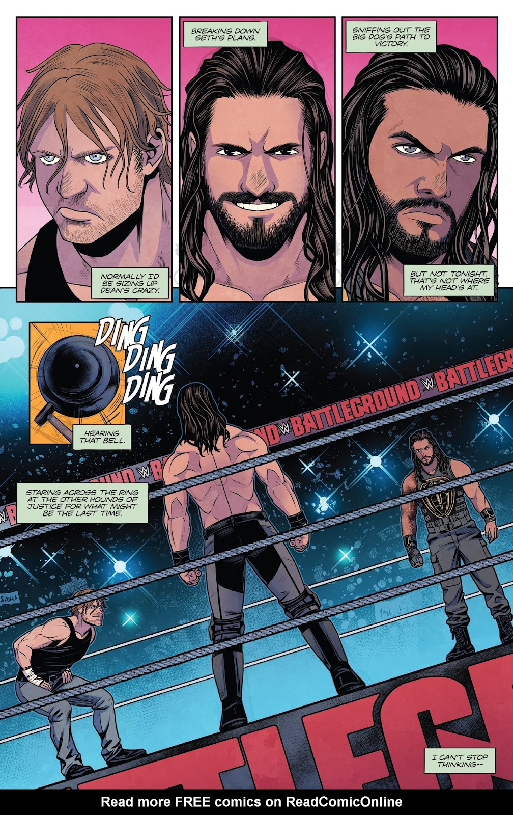 Read online WWE comic - Issue #12