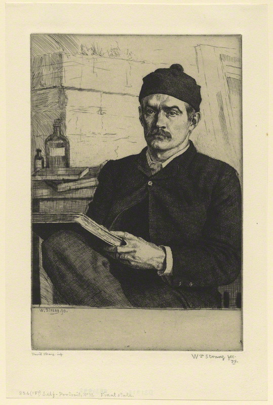 Spencer Alley: William Strang at the National Portrait Gallery