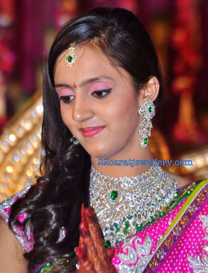 Laxmi Pranathi(Jr Ntr Wife) Diamond Jewellery - Jewellery Designs