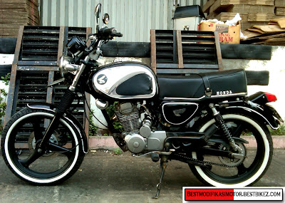 Modifikasi Honda Mega Pro ala CB - Gambar Modifikasi Motor Terbaru