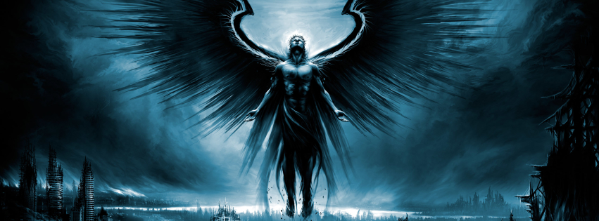 Dark Angel Facebook Covers - Học tiếng nhật, java và mọi thứ