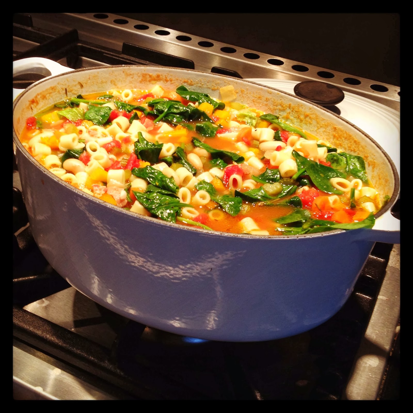 Fetching Fun: Ina's Winter Ministrone