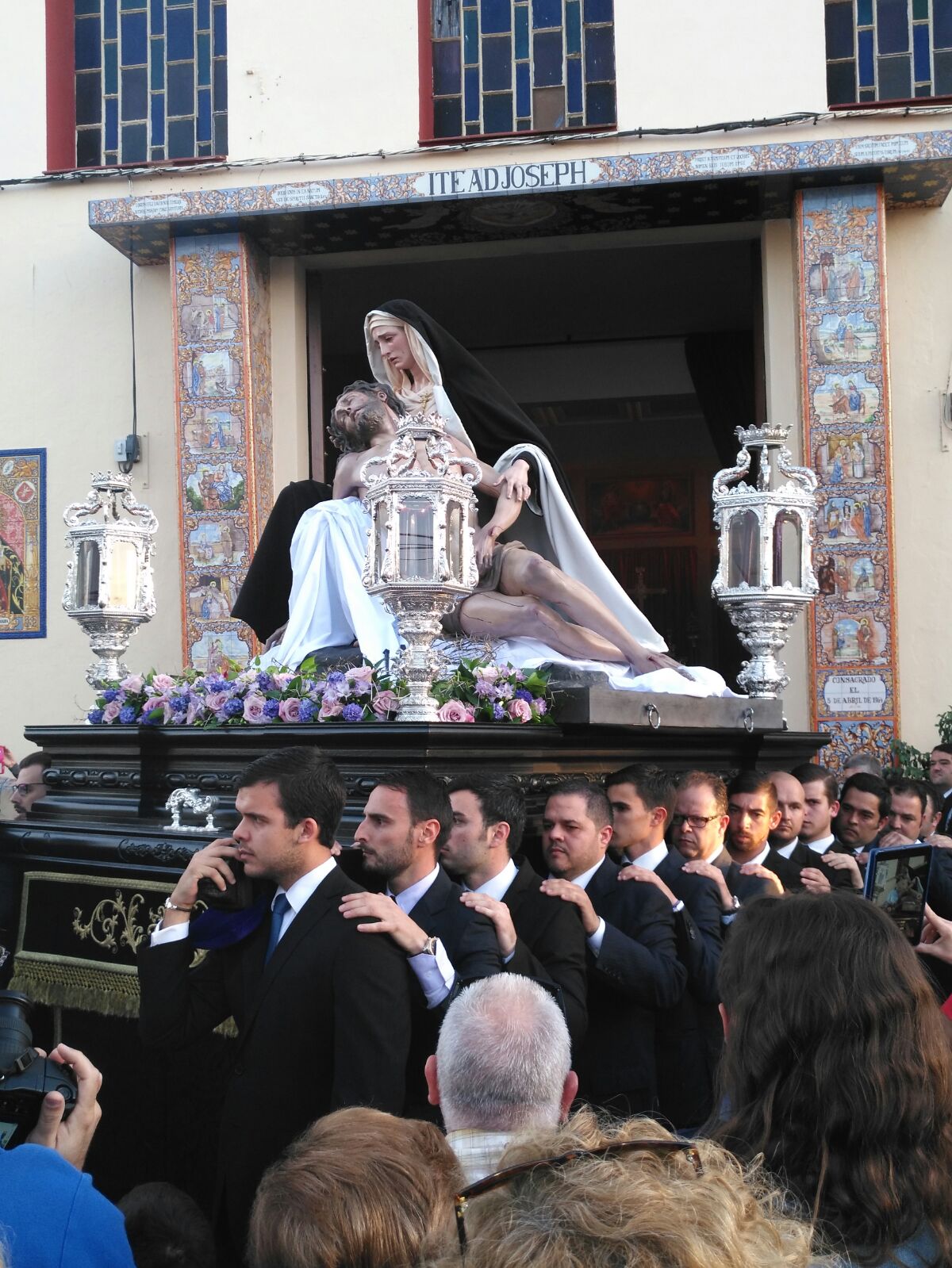 LAGRIMAS DE TRABAJADERAS: VIA CRUCIS PIEDAD HERMANDAD DE SAN JOSE CORIA ...