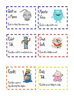 Real Teachers Learn: Reading Voice Cards