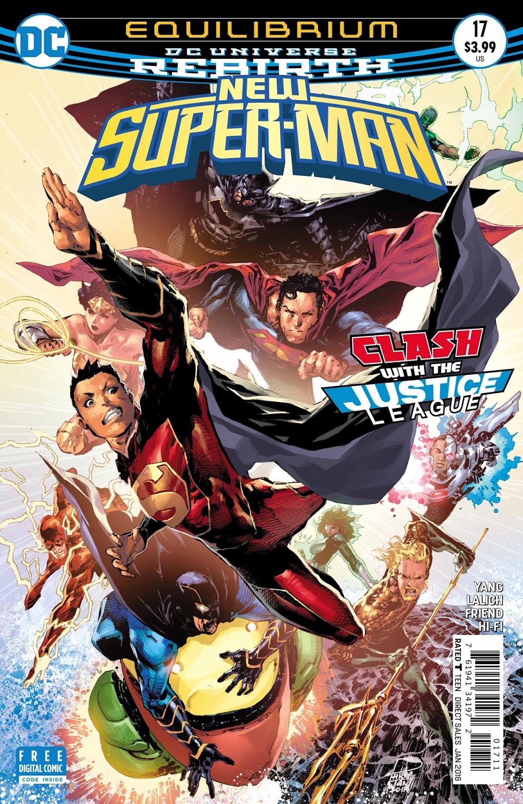 Weird Science DC Comics: PREVIEW: New Super-Man #17
