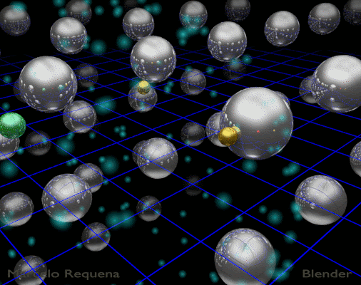 NUCLEAR CHAIN REACTION #blender