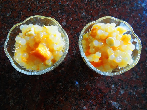 Sago And Mango Delight On The Eve Of Ugadi