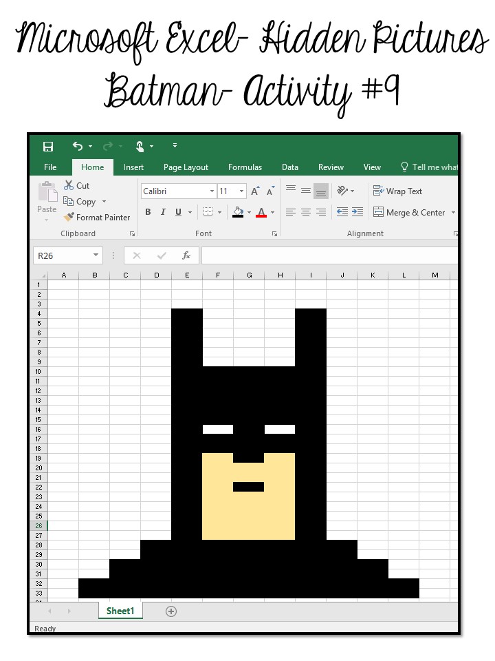 Excel Hidden Pictures