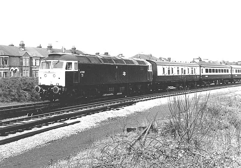 47s and other Classic Power at Southampton: So farewell then 47501 ...
