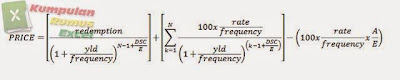 Rumus PRICE | Kumpulan Rumus dan Fungsi Excel