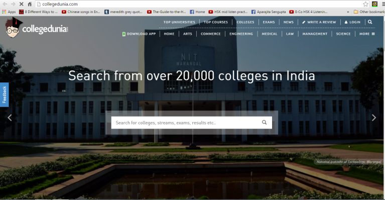 Website Review: An introduction to Collegedunia (dot) com - Elegant Eves