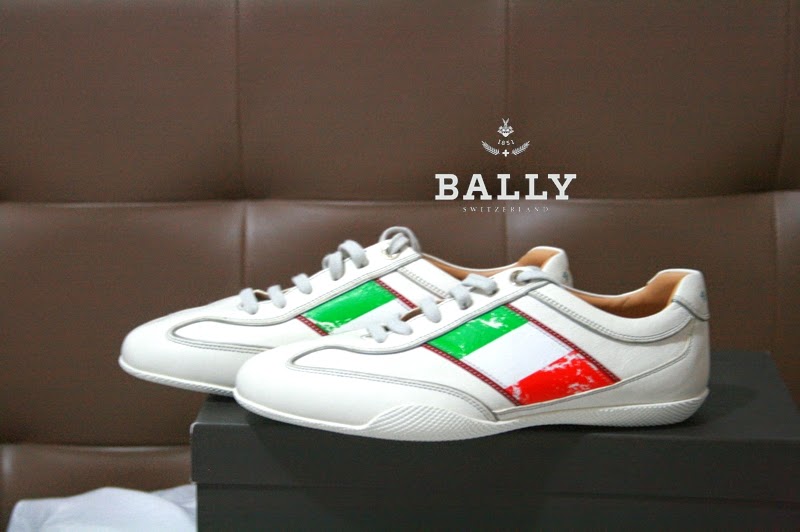 Leatherissimo: Branded BALLY Leather Shoes Sneakers FBL05 Original ...