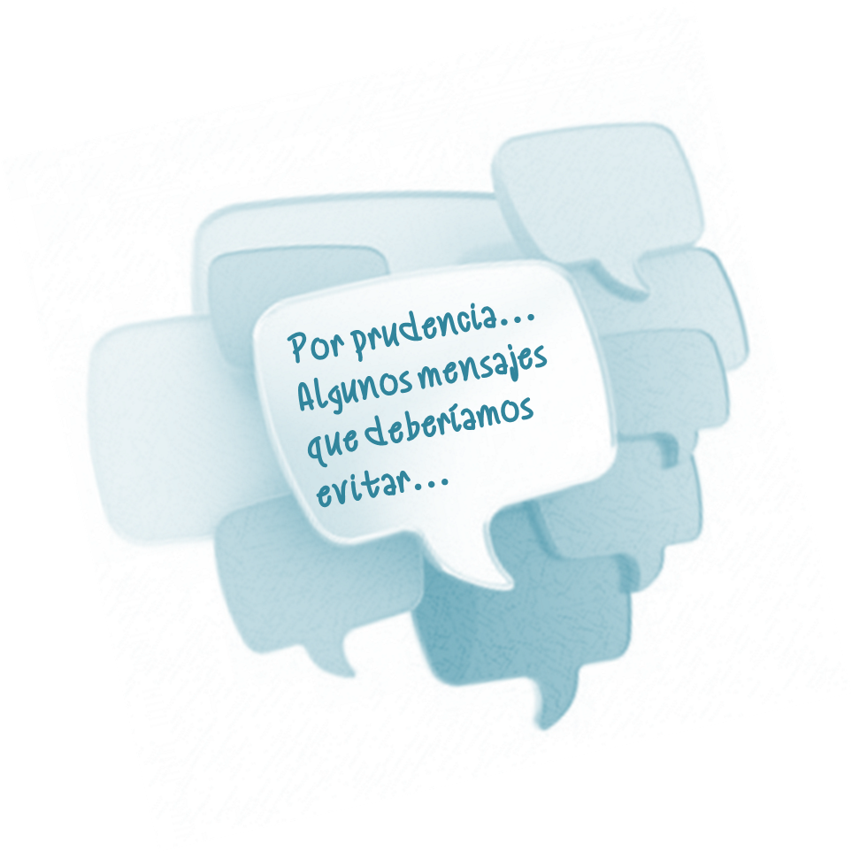Si no me conoces ¿por qué me sonríes?: Algunas pautas para ser prudente...