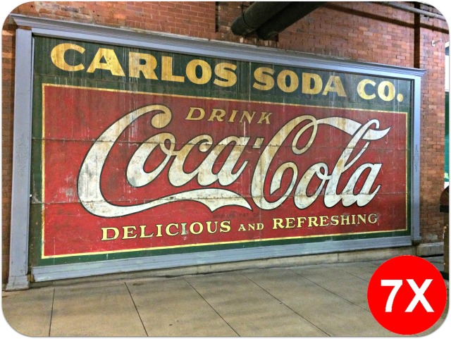 My Coca-Cola® Journey: Coca-Cola Painted Sign Underground Atlanta