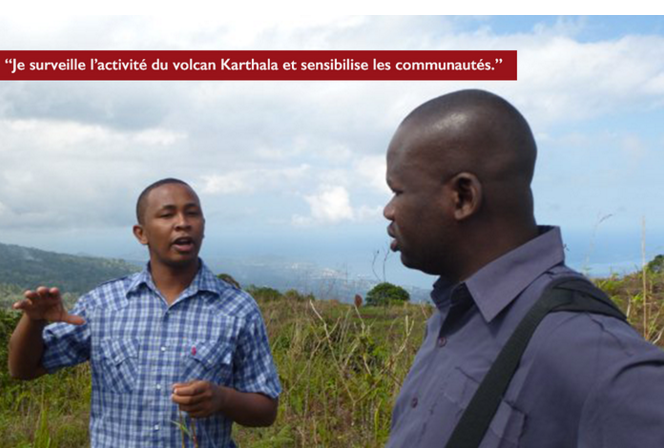 "Je surveille l'activité du volcan Karthala et sensibilise les ...