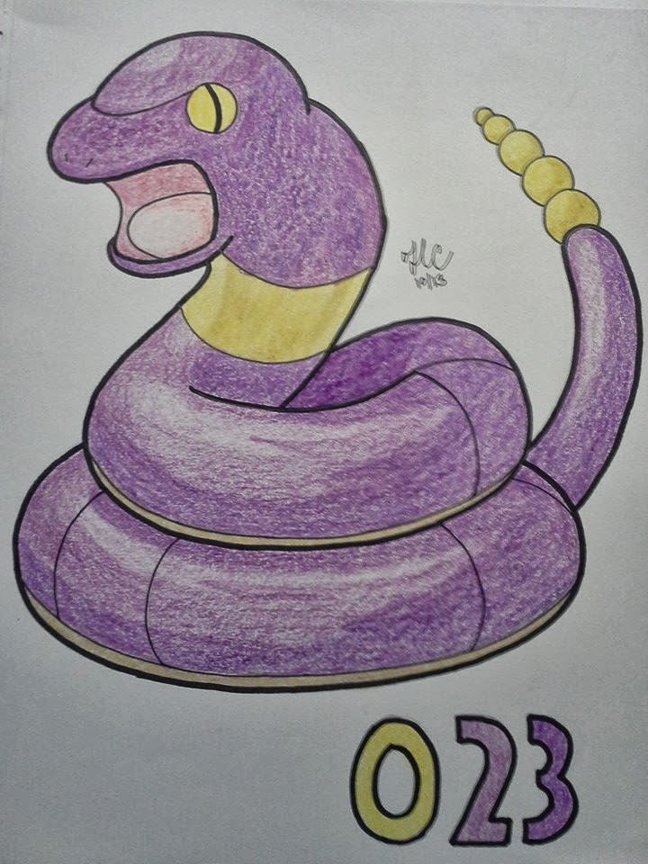 Poké-draw!: Ekans and Arbok