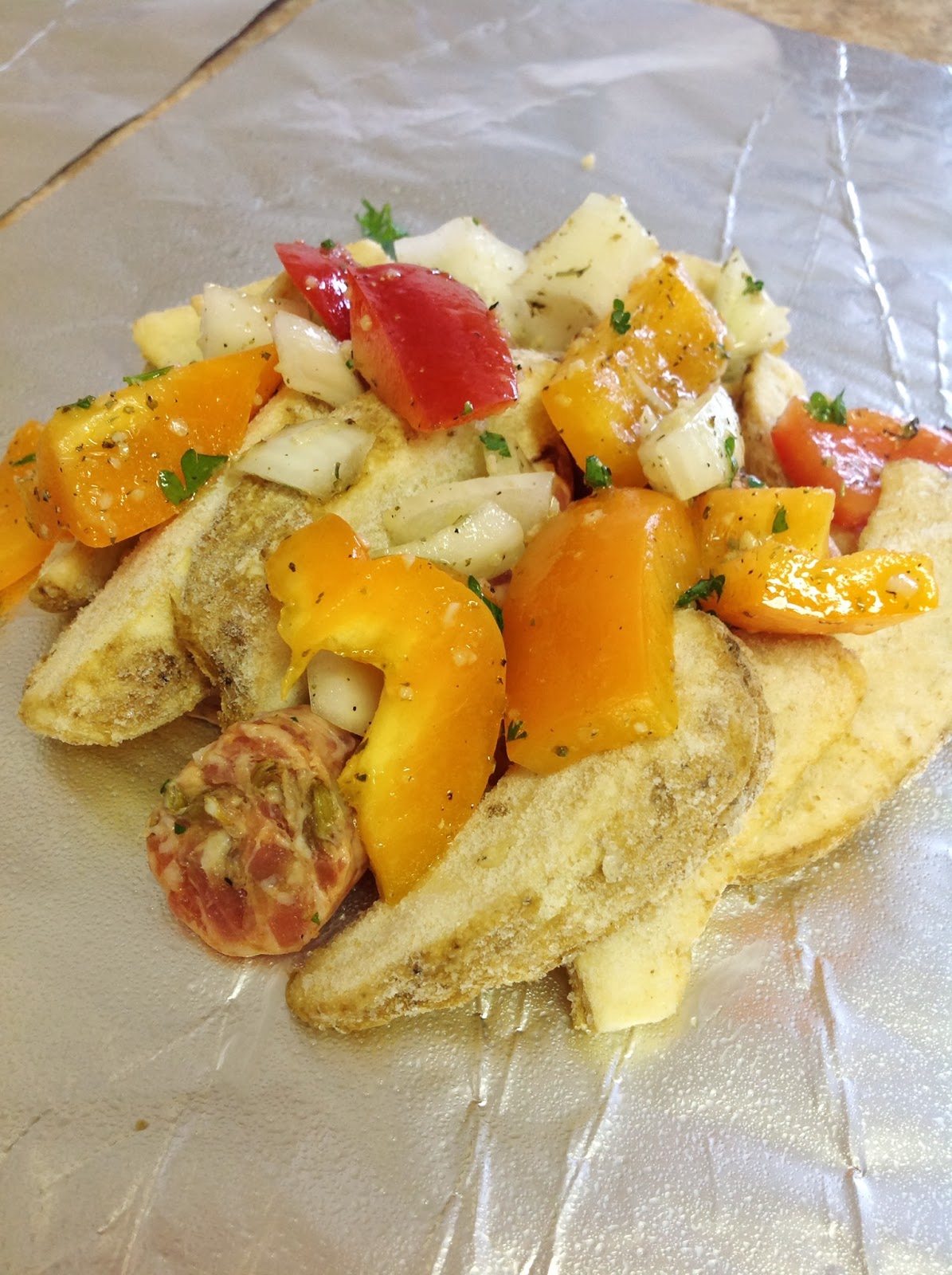 THE SERENDIPITY BISTRO: Italian Sausage & Veggie Pockets